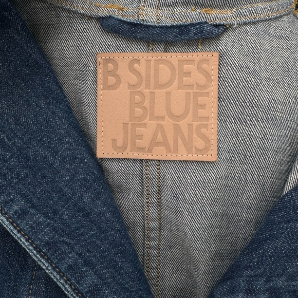 B SIDES | Jackets & Coats | Nwot B Sides Denim Hooded Travel Jacket In ...